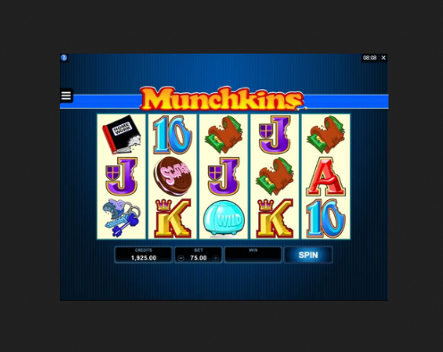 Munchkins online slots has five reels and 15 paylines.